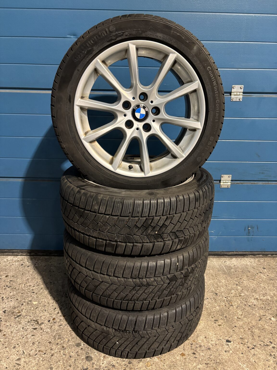 Originele BMW 5 serie F10 F11 Styling 281 - 18 inch met Winterbanden ...